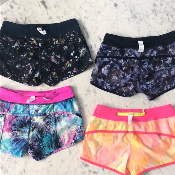 Ivivva | Bottoms | Ivivva 4 Pair Speedy Shorts Girls Sz 4 | Poshmark